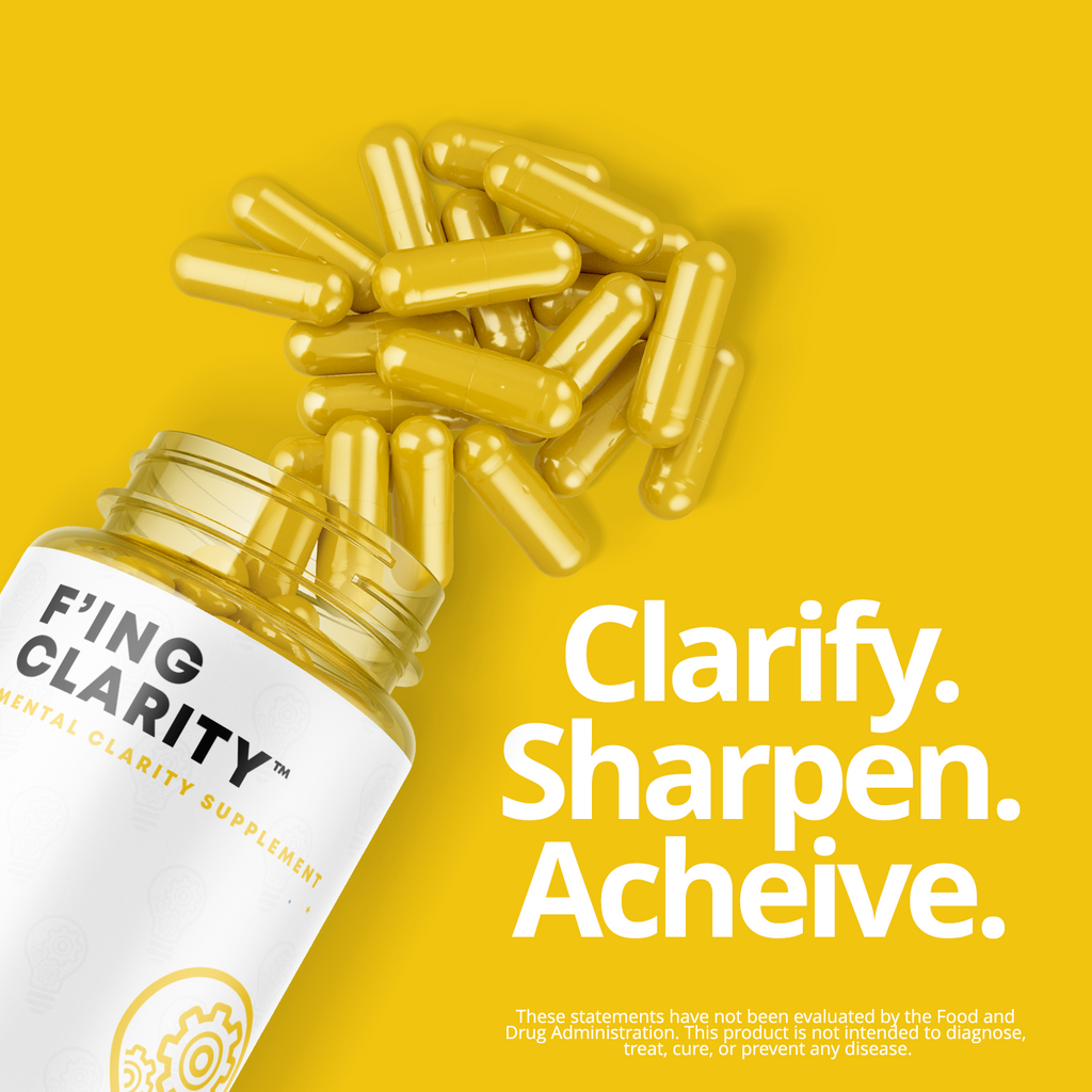 F'ing Clarity - Best Supplements for Brain Fog Relief | Improve Memory ...