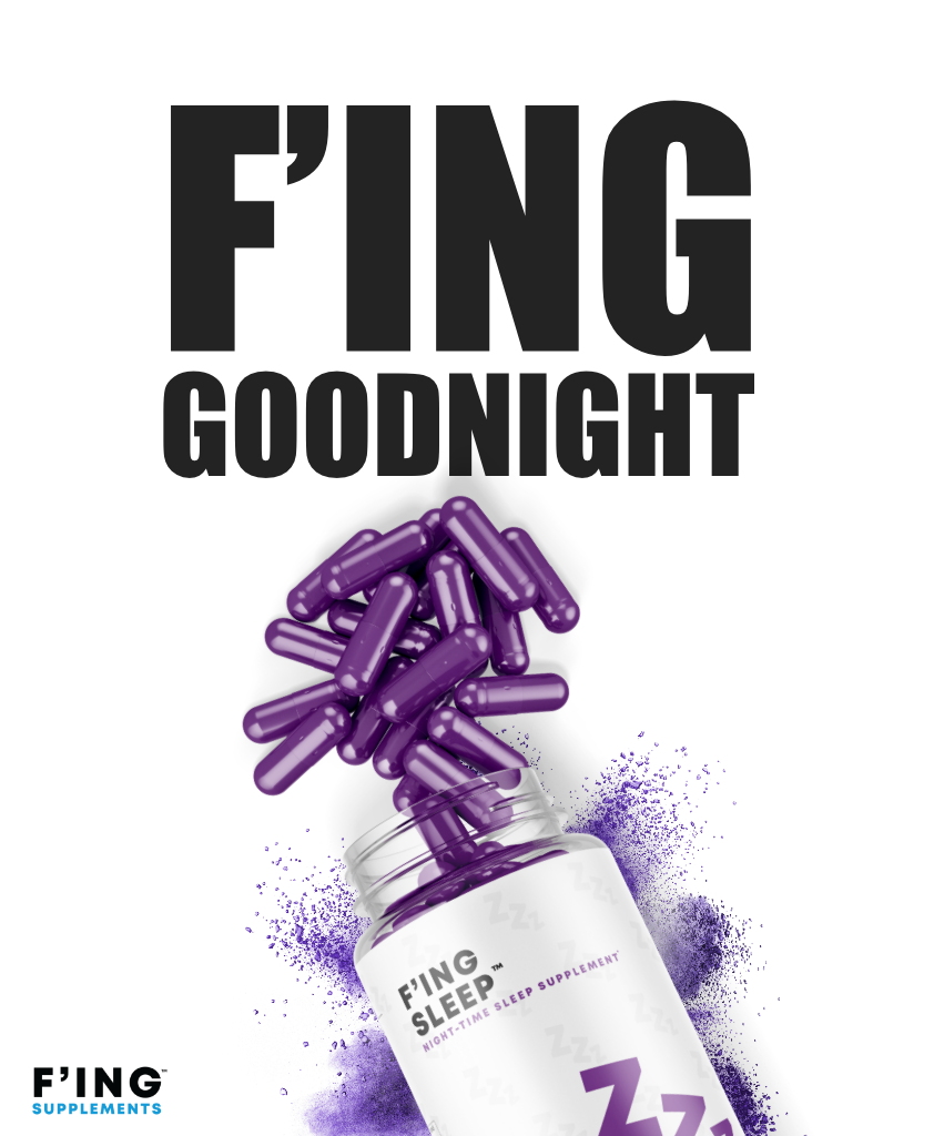 F'ing Sleep Night-Time Sleep Aid Supplement - Best Natural Sleep Aid ...