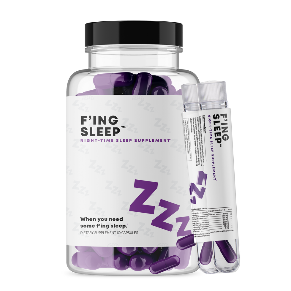 F'ing Sleep Sample - Best OTC Sleep Aid Supplement Sample – F'ing ...