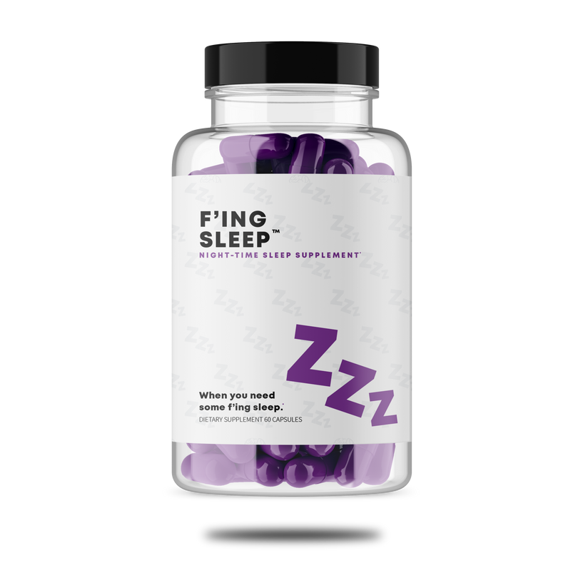 Best OTC Sleep Aid Supplement | F'ing Sleep Night-Time Supplement – F ...